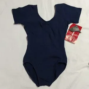 PrimaSoft | Costumes | Primasoft Dark Blue Cap Sleeve Pinch Front ...